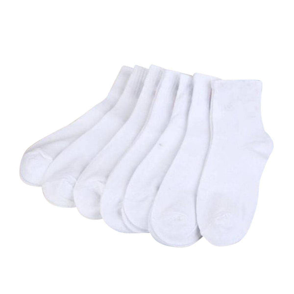 5 Pairs Combo Pack Plain White Ankle Socks – socksbangladesh